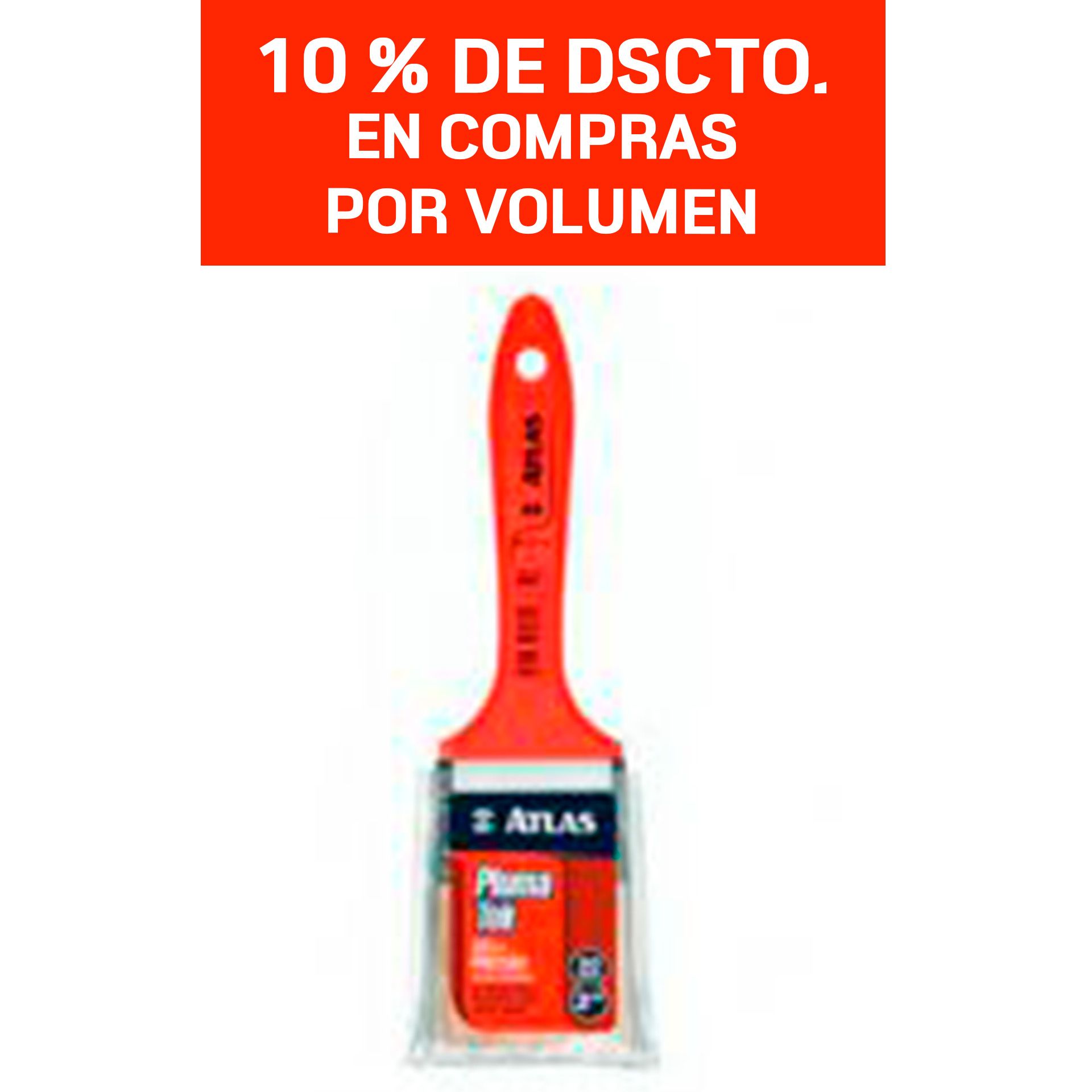 Mundo Pintura - BROCHA 2.1/2" x 10mm SINTETICA ATLAS